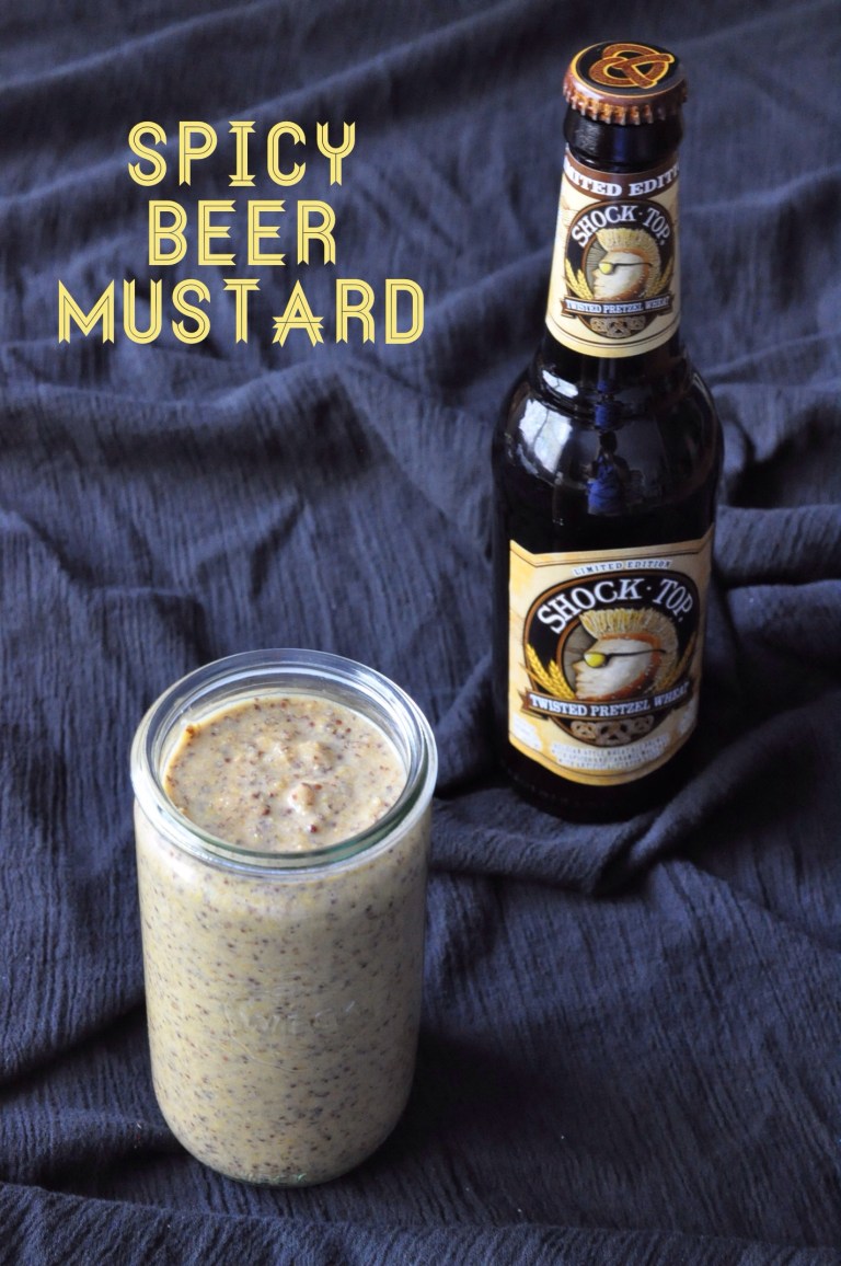Spicy Beer Mustard | Feeding My 3 Sons